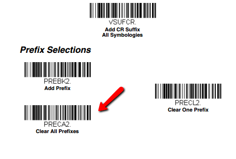 EVO 2D - Adding multiple Suffixes or Prefixes - POS-X